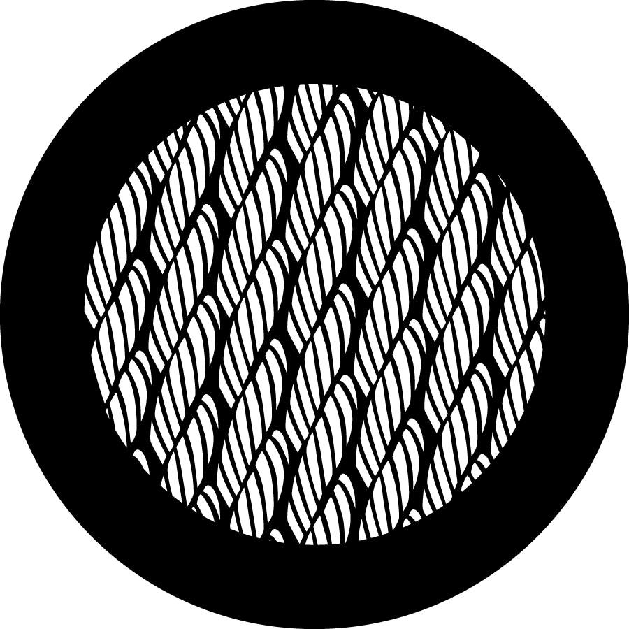 Download Rope Texture Gobo - Rosco Plastic Gobo - Rope Texture - Full ...