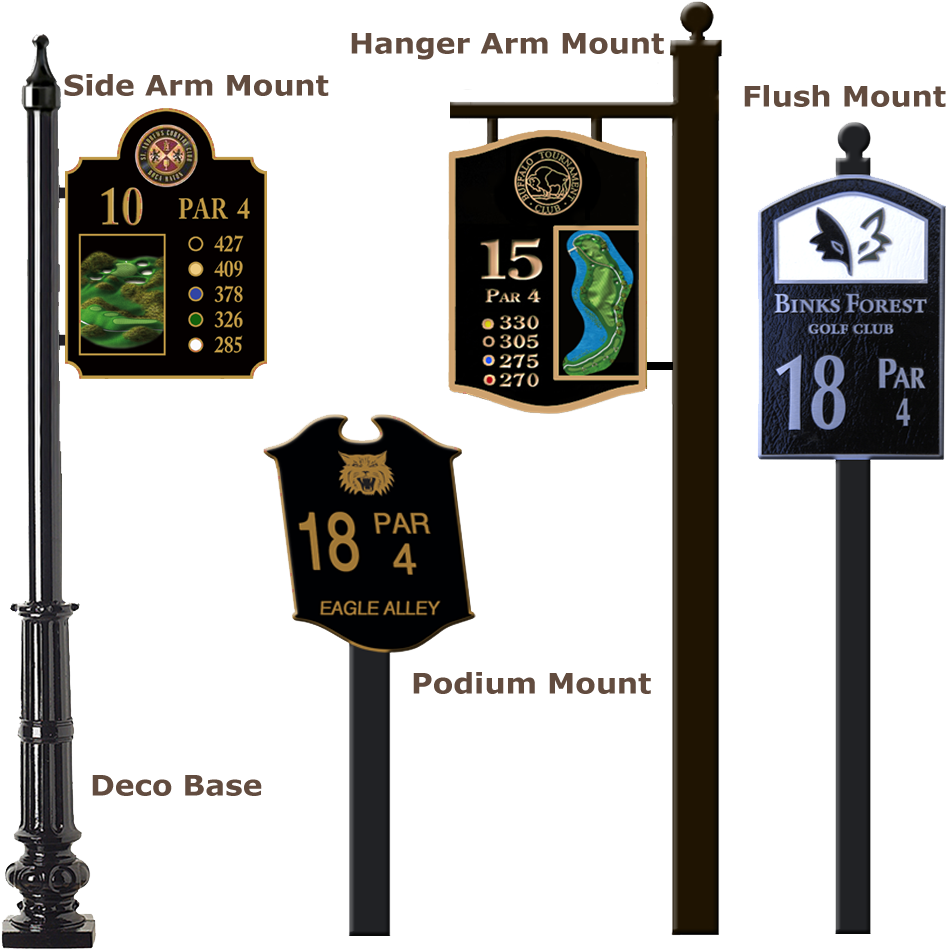 Download Golf Course Signs Picture - Golf Course Sign - Full Size PNG ...