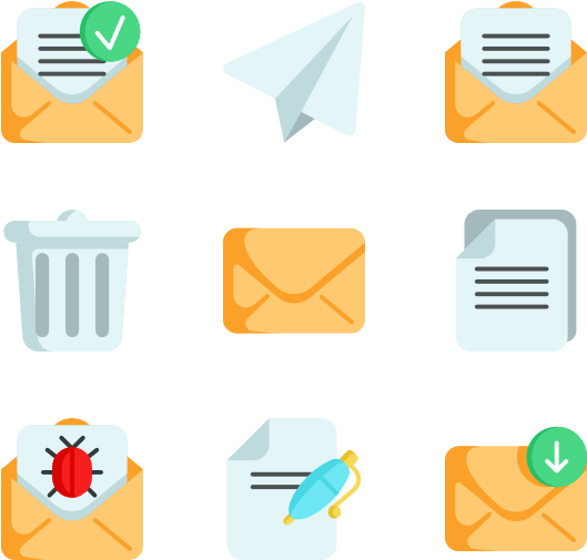 Download Email 40 Icons - Email - Full Size PNG Image - PNGkit