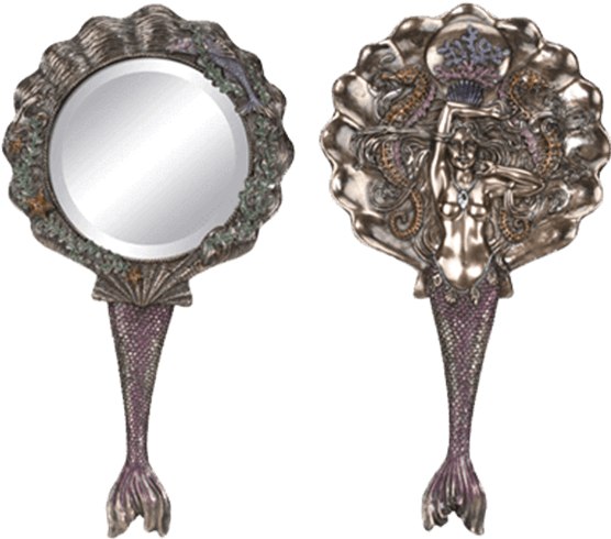 Download Celestia Mermaid Hand Mirror - Medieval Hand Mirror - Full ...