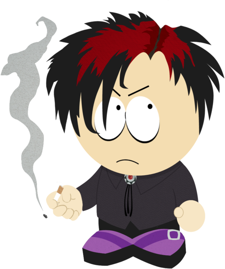 Download Red Goth By Koisnake On Deviantart - South Park - Full Size ...