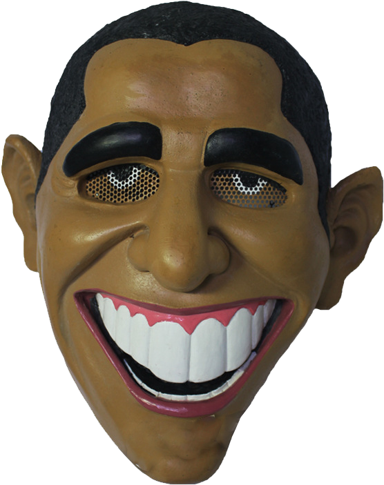 Download Obama Mask Png Png Library Stock - False Osdream Glass Fiber ...