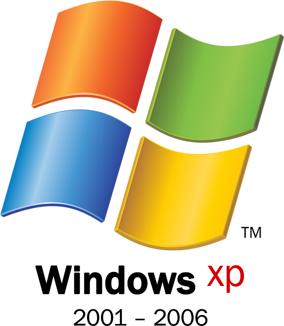 Download Ms Logo Download Windows Xp - Logos Of Different Versions Of ...