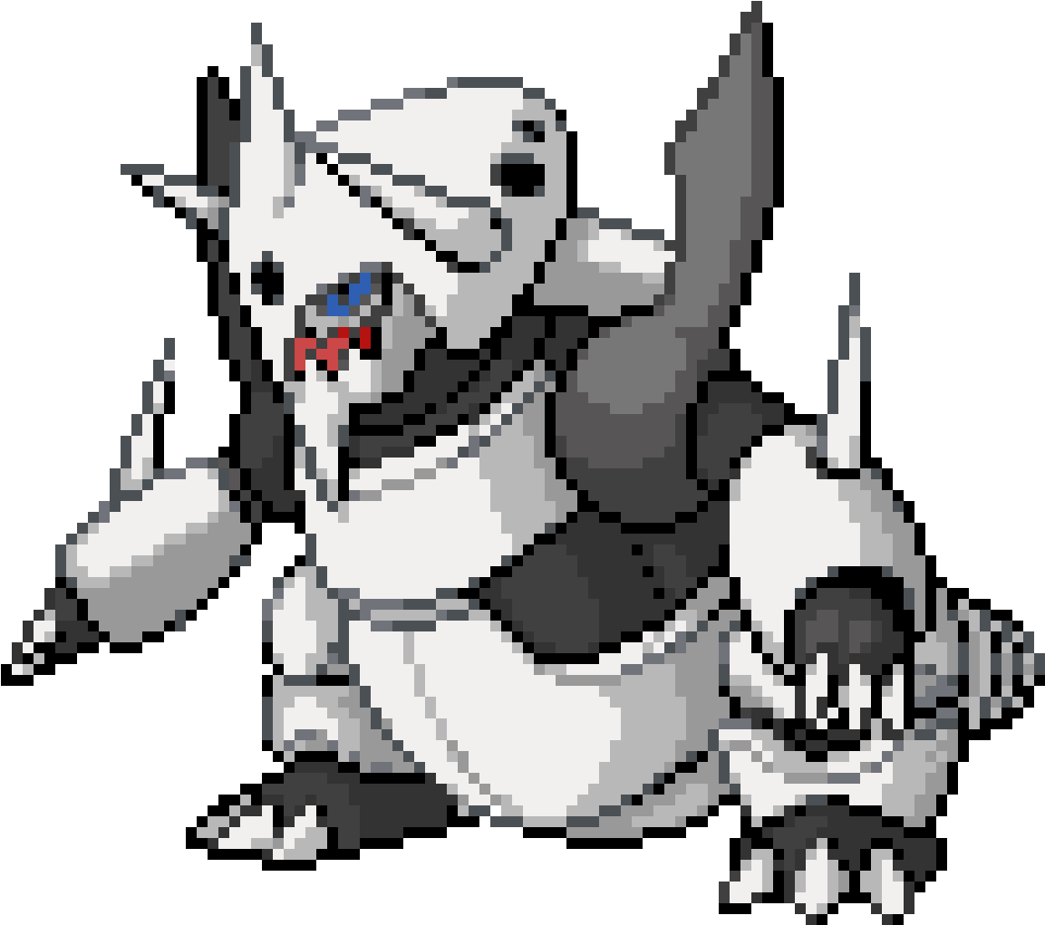 Download Mega Aggron - Cartoon - Full Size PNG Image - PNGkit