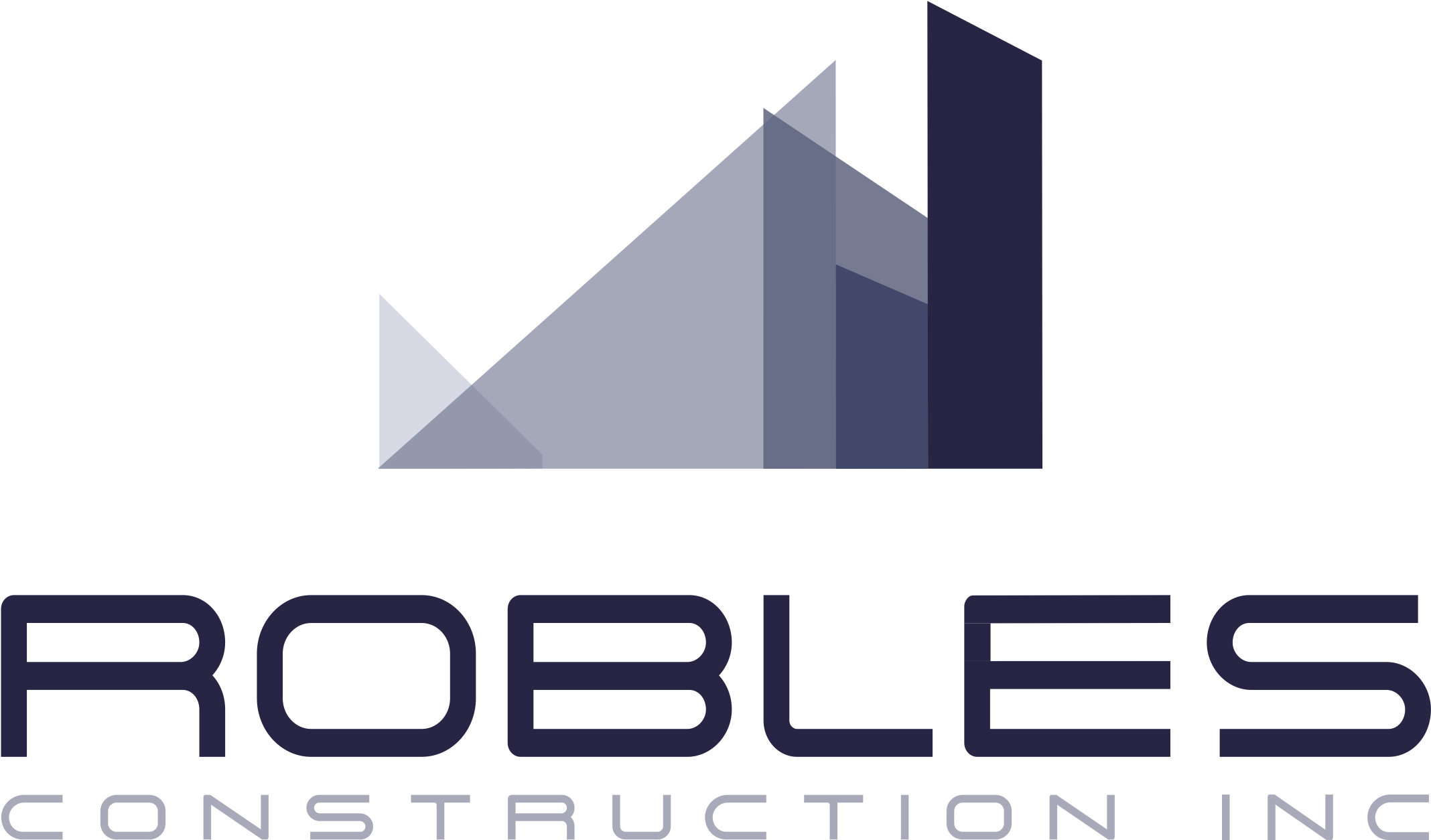 Download Robles Construction Has A Brand New Bold Look - Logo - Full ...