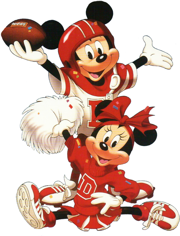 Download Minnie & Mickey│mouse - Mickey Mouse Minnie Mouse Football ...