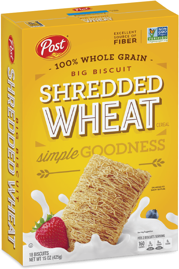 Download Post Shredded Wheat Big Biscuit Cereal Box - Shredded Wheat ...