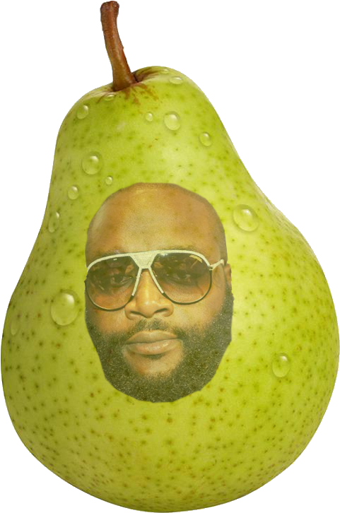 Download Shout Out To All The Pear - Transparent Rick Ross Pear - Full ...