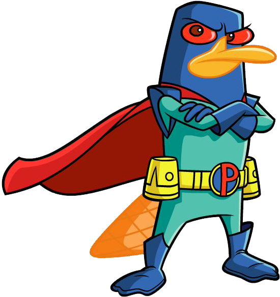 Download Perry The Platypus Clipart - Phineas And Ferb Super Perry ...