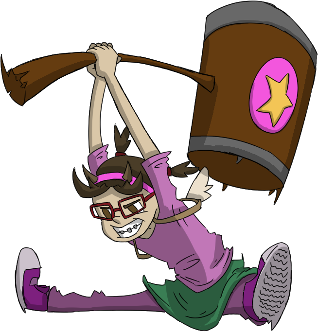 Download Fanwork The Ban Hammer Of The Mods - Banhammer - Full Size PNG ...
