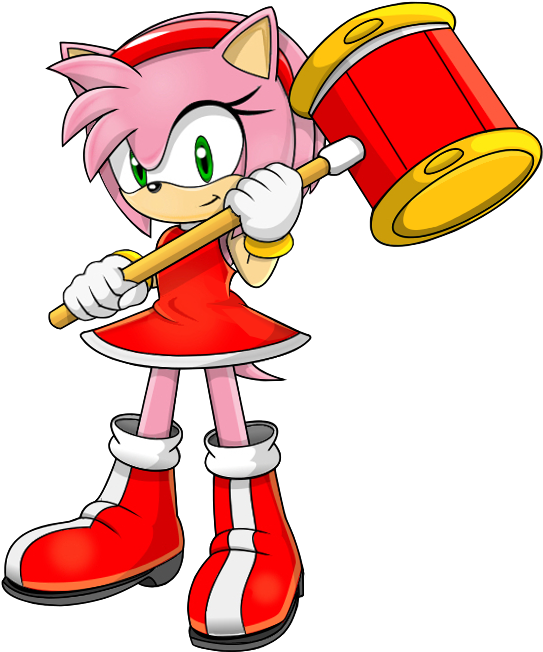 Download Reply - Amy Rose With Hammer - Full Size PNG Image - PNGkit