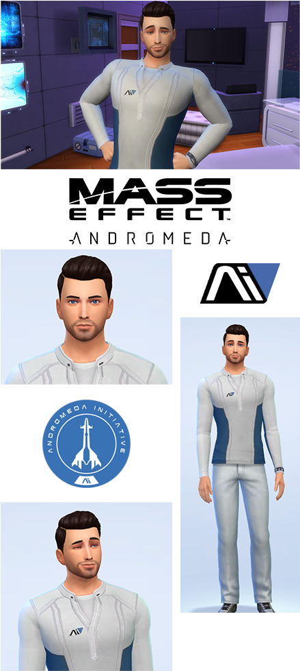 Download Scott Ryder 'pathfinder' From Mass Effect Andromeda - Mass ...