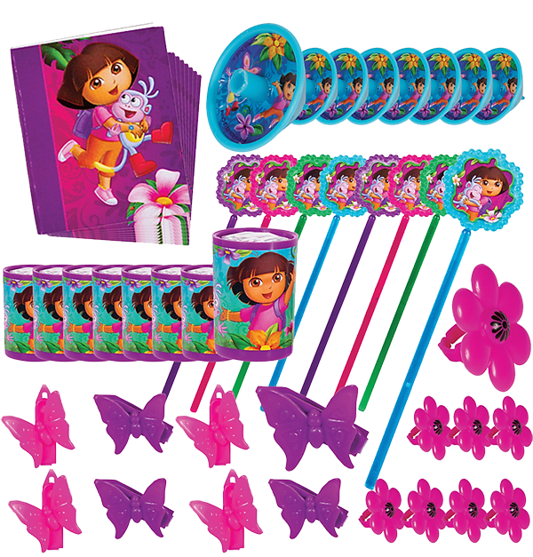 Download Dora The Explorer Party Favour Pack - Dora The Explorer Pinata ...