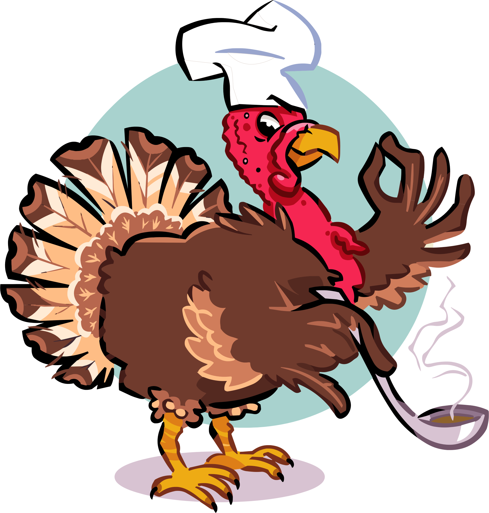 Download Turkey Chef Banner Free Stock - Turkey Png - Full Size PNG ...