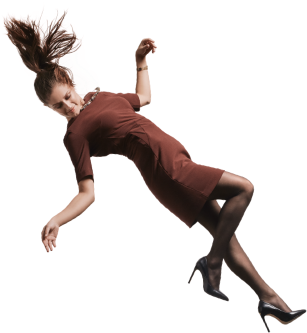 Download The Right People For Securing The Right Person - Woman Falling ...