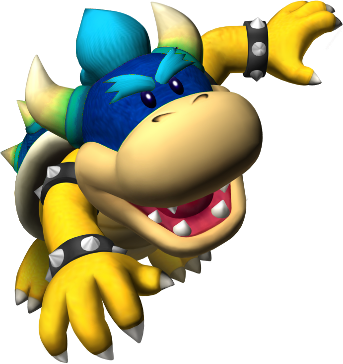 Download Blue Koopa Kid - Koopa Kid Vs Bowser Jr - Full Size PNG Image ...