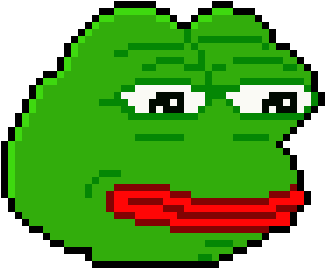 Download Pepe - Pepe Pixel Art - Full Size PNG Image - PNGkit