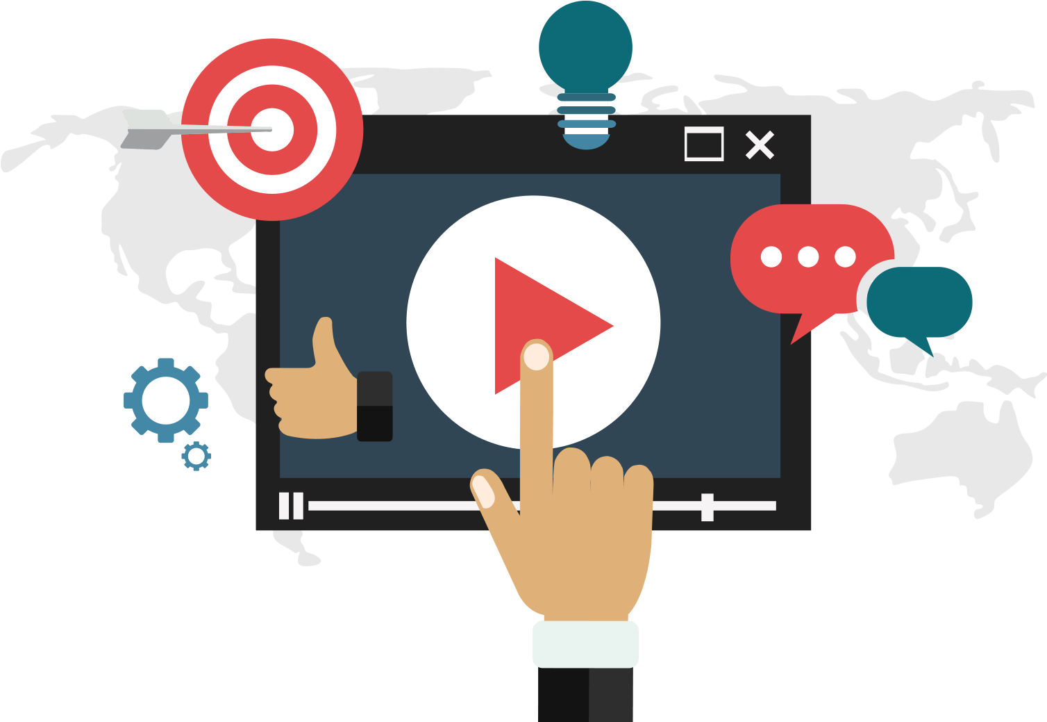 Download Video Marketing Png - Full Size PNG Image - PNGkit
