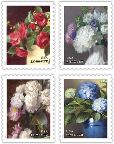 Download Photo Of Flowers From The Garden Stamp - Usps Forever Postage ...