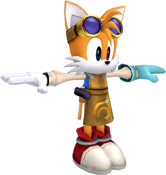 Download Bsmith9867 - Sonic And The Secret Rings Tails - Full Size PNG ...