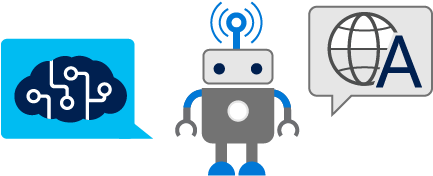 Download Cortana Skills For Enterprise - Robot - Full Size PNG Image ...