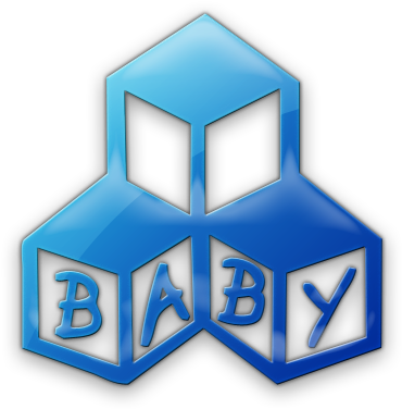 Blue Baby Blocks Clip Art