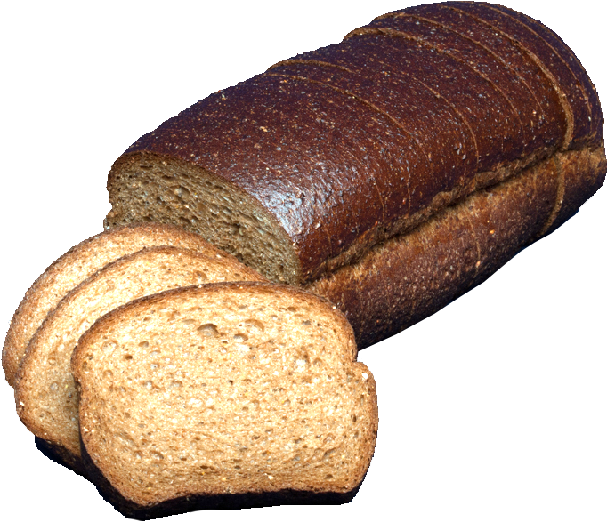 Download Squaw Bread Thick Slice - Whole Wheat Bread - Full Size PNG ...