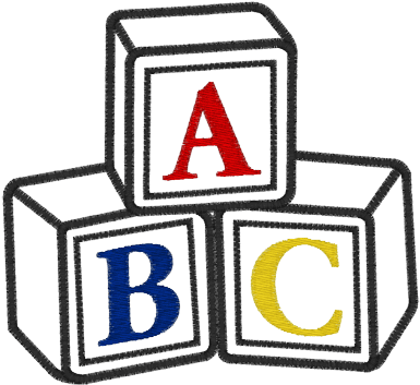 Download Baby Blocks - Baby Abc Blocks Clipart - Full Size PNG Image ...