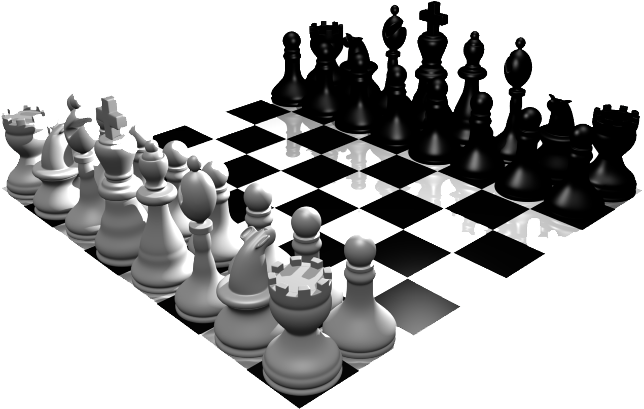 Download Chess Clipart - Clip Art Black And White Chess - Full Size PNG ...