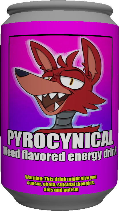 Download Pyrocynical Energy Drink - Caffeinated Drink - Full Size PNG ...