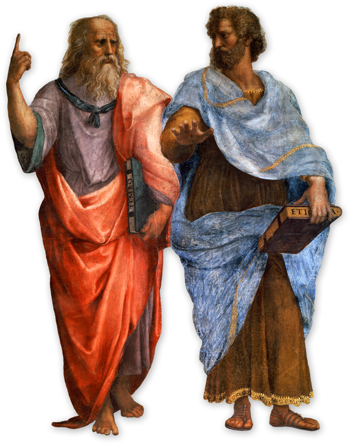 Download Atheism Vs Secular Humanism - Socrates And Plato Transparent ...