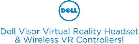 Download Dell Visor Virtual Reality Headset & Wireless Vr Controllers ...
