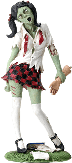 Download Zombie School Girl Statue - Ytc Summit Zombie School Girl 8403 ...