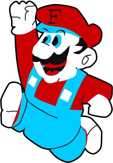 Download Super Mario Bros - Fortran Dian Shi Ma Li - Full Size PNG ...