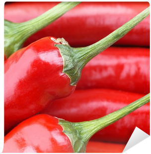 Download Red Chili Pepper And Green Bell Pepper Wall Mural • - Xxl ...