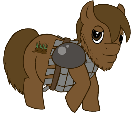 Download My Little Pony Clodin Brony Mlp Fim Fanart - Mlp Beard - Full ...