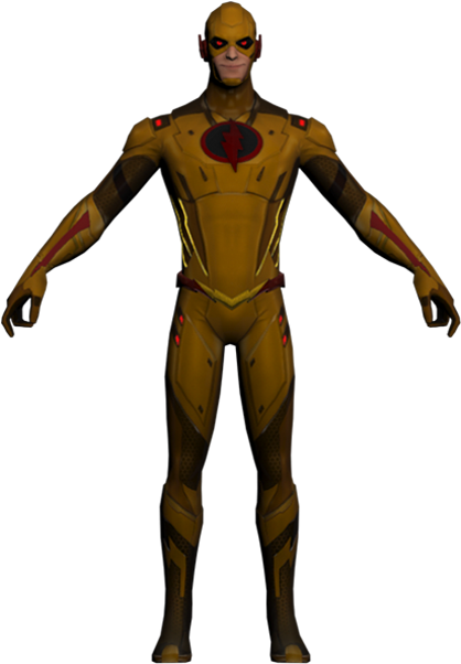 Download Preview Render - Reverse Flash 3d Model - Full Size PNG Image ...