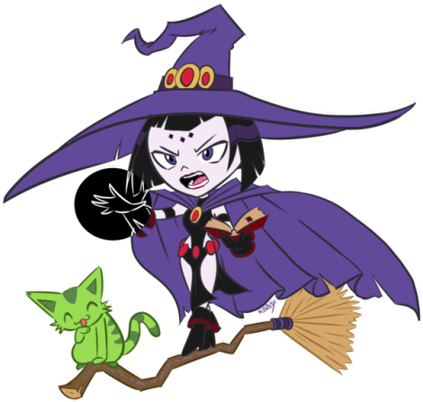 Download Wanted To Draw Some Teen Titans Go Halloween Stuffs - Teen ...