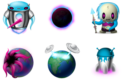 Download Space Invaders Icon Pack By Turbomilk - Spaceship Icon - Full ...