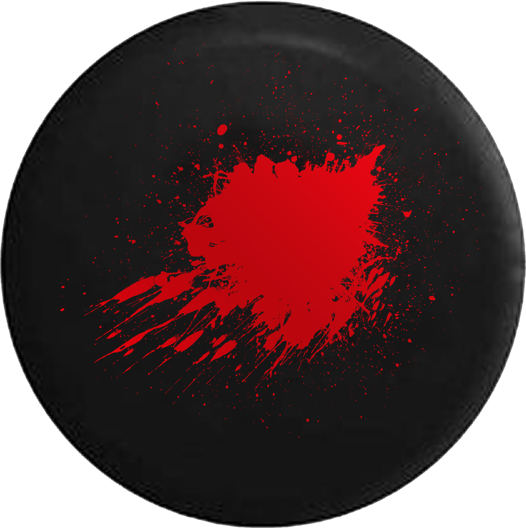 Download Zombie Bloody Splatter Smear Of Blood Jeep Camper Spare ...