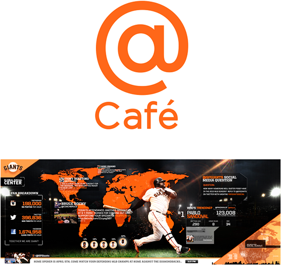 Download San Francisco Giants Social Media Cafe - World Map - Full Size ...