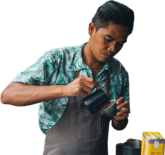 Download Transparent Mobilizing Coffee - Barista - PNGkit