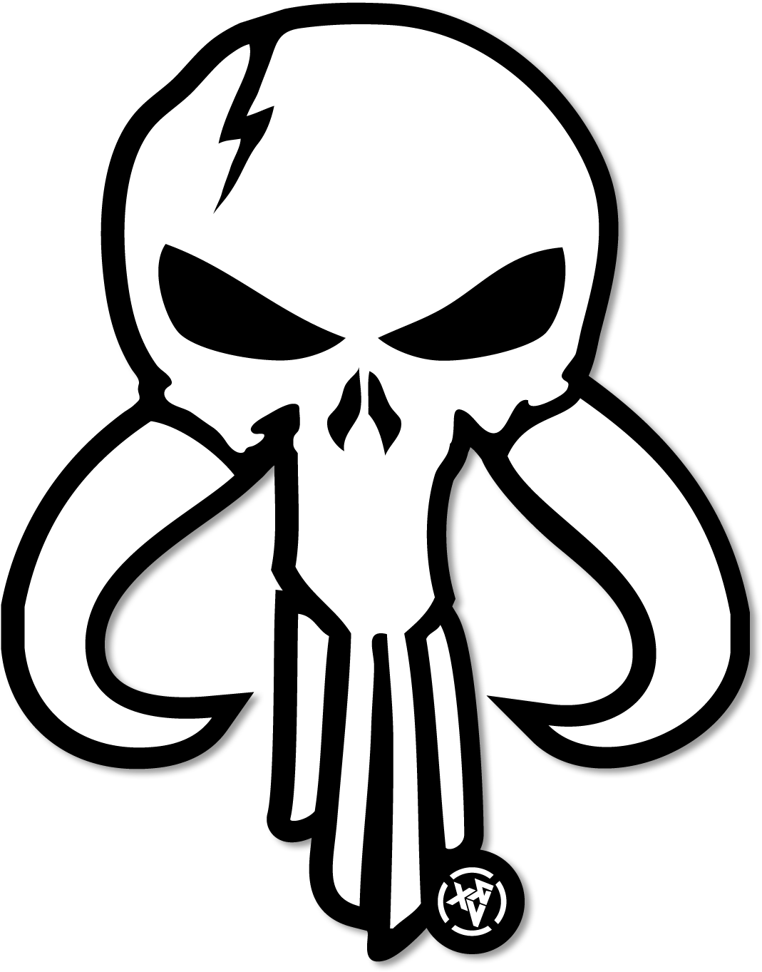 Download Image Of Mando Punisher - Full Size PNG Image - PNGkit