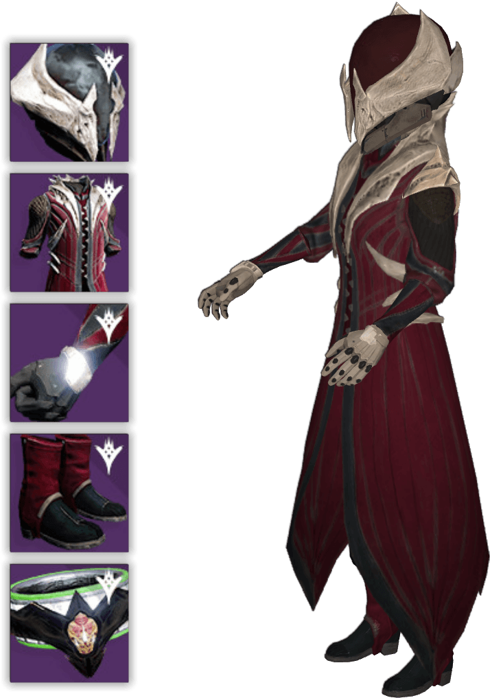 Download Spoiler - Taken King Warlock Raid Armor - Full Size PNG Image ...