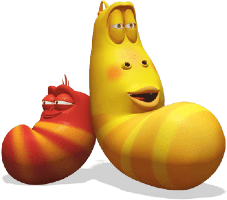 Download Larva Red And Yellow Tired Png - Larva Png - Full Size PNG ...