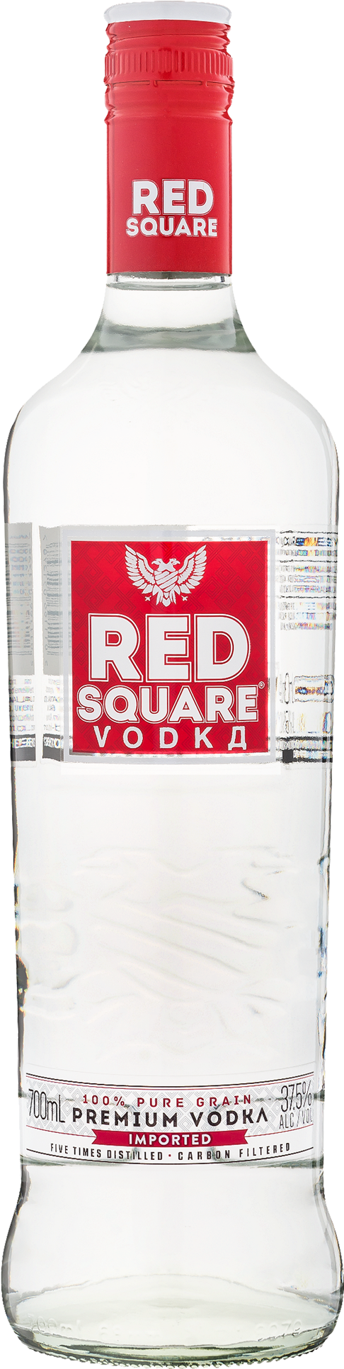 Download Red Square Vodka 700ml - Vodka Red Square - Full Size PNG ...