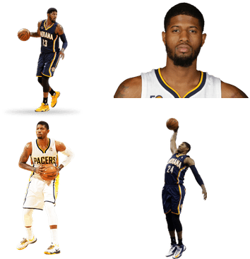 Download Paul George - Portable Network Graphics - Full Size PNG Image ...