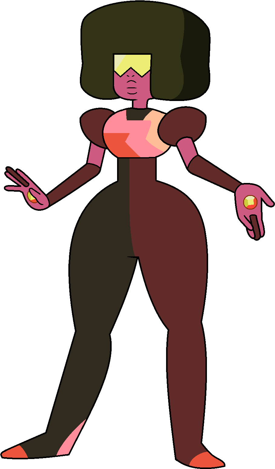 Download Garnet Yellow Diamond Fake Palette - Garnet Steven Universe ...