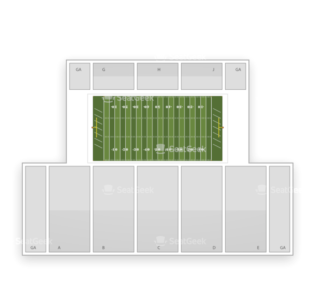 Download Unh Football Stadium Seating Chart Footballupdate Co - Wildcat ...