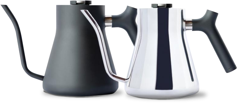 Download Fellow Raven Matte Black Kettle And Tea Steeper - Full Size ...